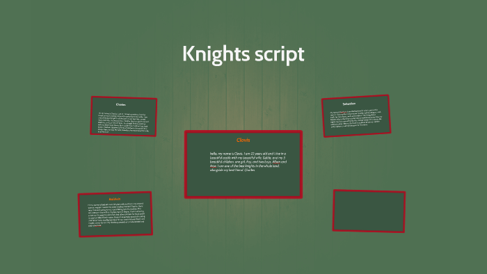 Knights script by gianni sirgy on Prezi