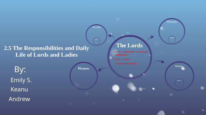 The Responsibilities and Daily Life of Lords and Ladies by Emily Schuh ...