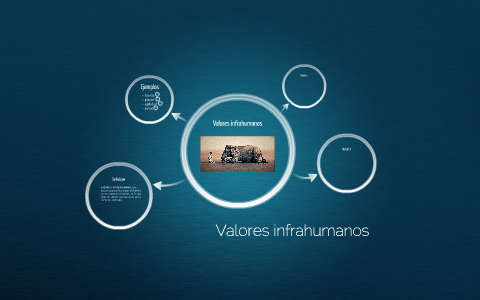 Valores infrahumanos by Gerardo Rebolledo on Prezi