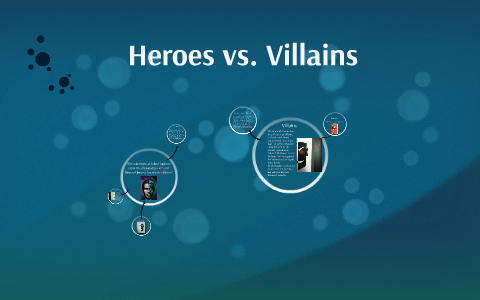 Heroes vs. Villains by Canab Mohamed on Prezi
