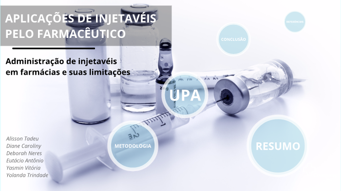 Uso de injetáveis na farmacia by Eutacio Antonio on Prezi