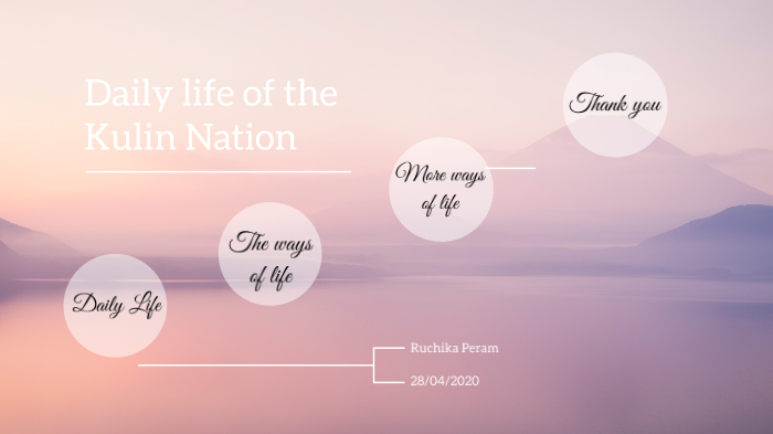 Daily life of the Kulin Nation by Ruchika Peram on Prezi