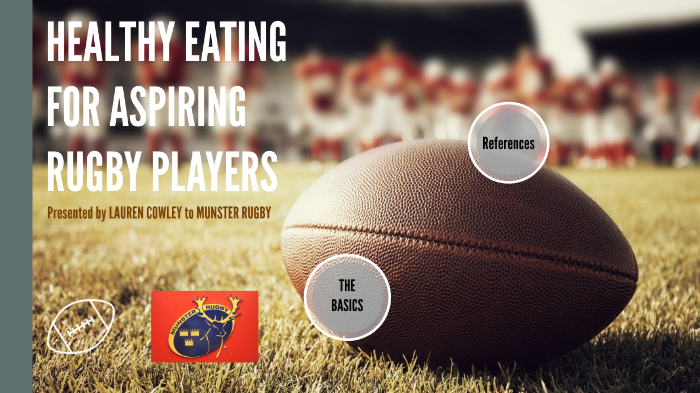 Healthy eating for aspiring rugby players by Lauren Cowley on Prezi