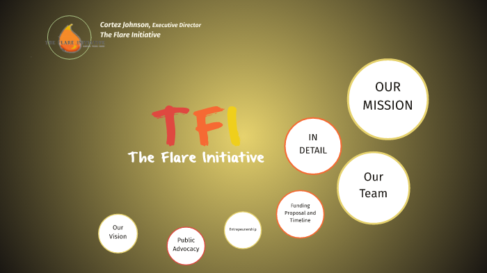 The Flare Initiative Pitch by Cortez Johnson on Prezi