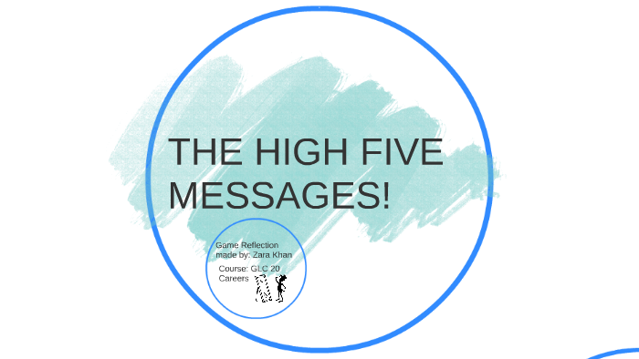 THE HIGH FIVE MESSAGES! by zara khan on Prezi