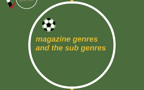 magazine genres and the sub genres by louis taylor on Prezi