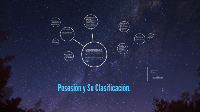 La Posesión es el poder de hecho (poder físico) que tiene un by Itzel ...