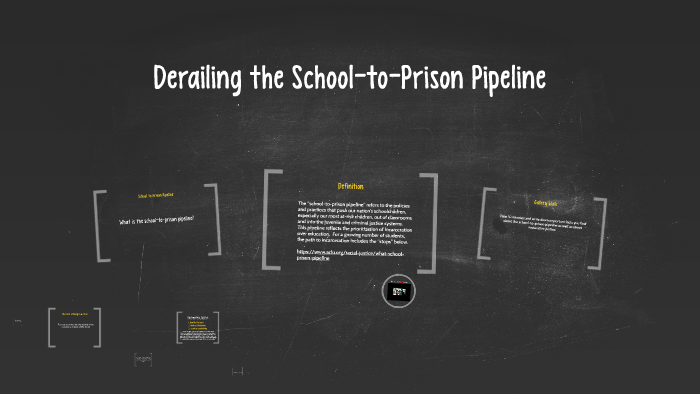 Restorative Justice: The School to Prison Pipeline by Colin Schlank on ...