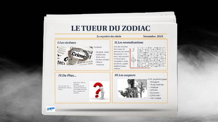 LE TUEUR DU ZODIAC by Fortune Akamba on Prezi