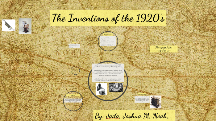 The Inventions of the 1920's by jada boo on Prezi