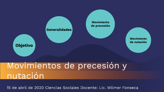 Movimientos de Precesión y Nutación by wilmer gerardo fonseca nova on Prezi