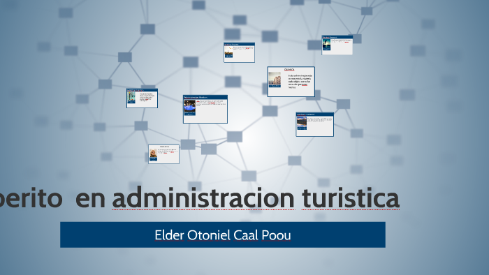 perito en administracion turistica by elder caal