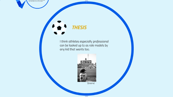 ATHLETES AS ROLE MODELS by Norman Harris on Prezi