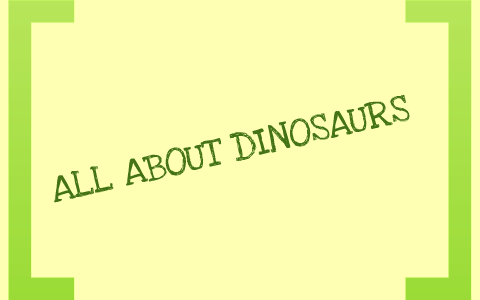 dinosaurs! by kayla hamlin