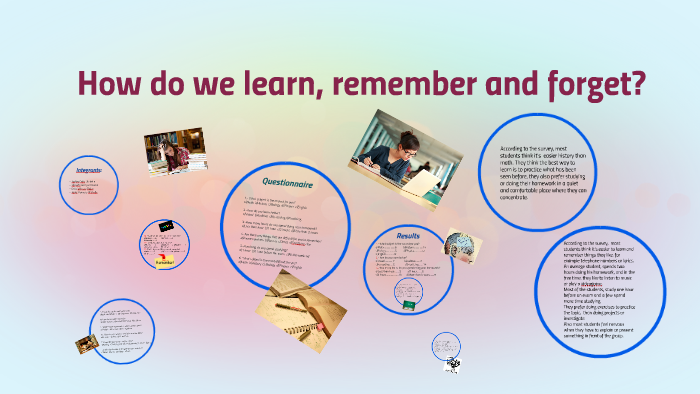 How do we learn, remember and forget? by Michelle Ibañez on Prezi