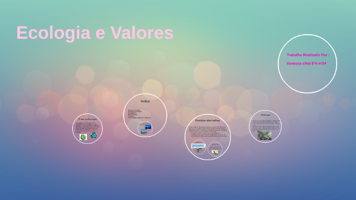 Ecologia e Valores by Vanessa Silva on Prezi