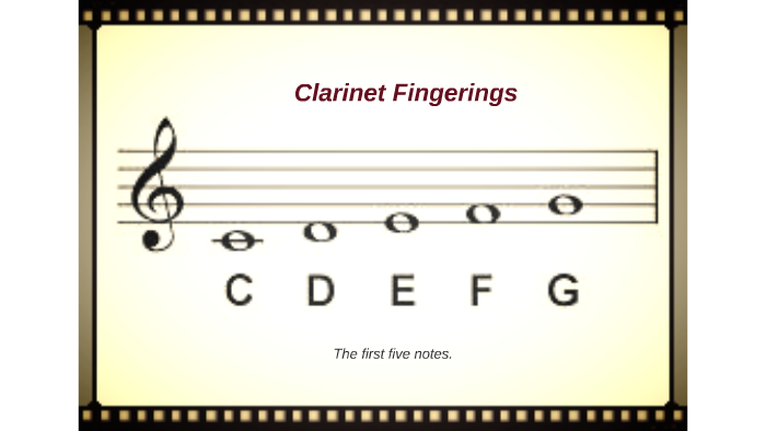 Clarinet Fingerings by Sharon Phipps on Prezi