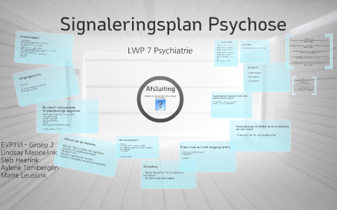 Signaleringsplan Psychose by Aylene Tombergen on Prezi