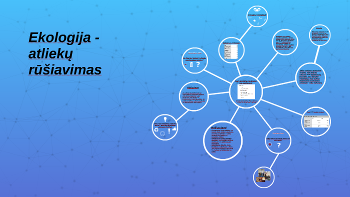 Ekologija - atliekų rūšiavimas by Akvilė Sabaliauskaitė on Prezi