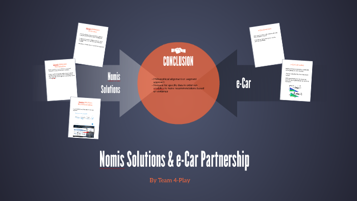 Nomis Solutions & e-Car Partnership by Bazil Fonseca on Prezi