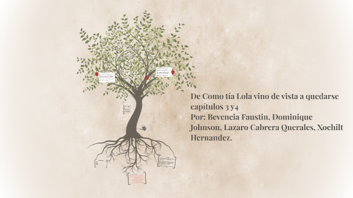 De Como tia lola vino a quedarse by Bevencia Faustin on Prezi