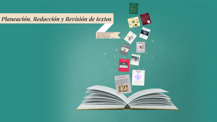Planeacion, Redaccion y Revision de textos by Benjamín Kiyoharo Flores ...