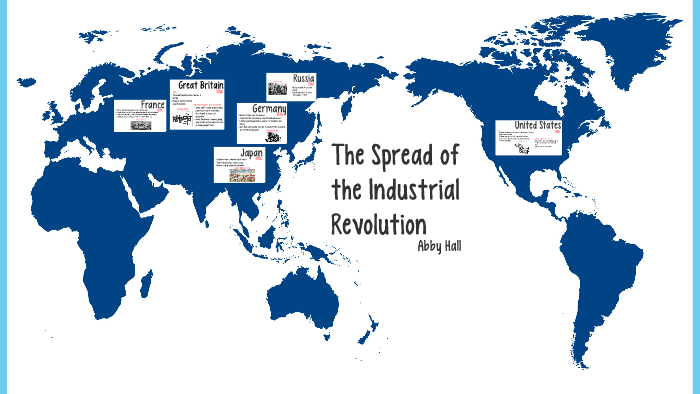 Spread Of The Industrial Revolution 743x552 Mapporn