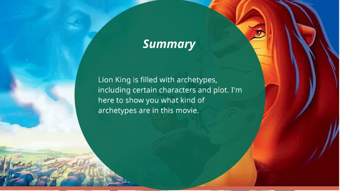 Lion King Archetypes by Jurell Isma on Prezi