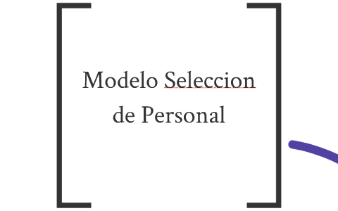 Modelo Seleccion de Personal by Ricardo Coto on Prezi