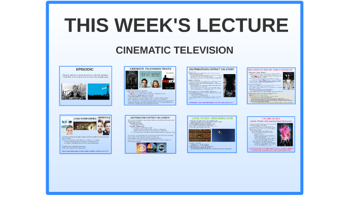 CINEMATIC TV by Kristyn Benedyk on Prezi