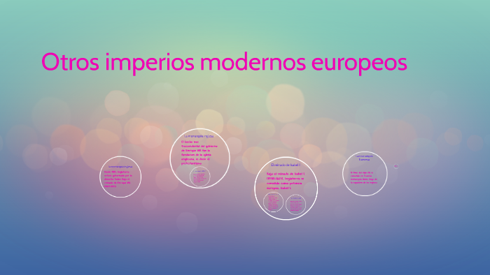 Otros imperios modernos europeos by Lisbeth Quero on Prezi