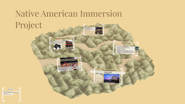 Native American Immersion Project by amanda warner