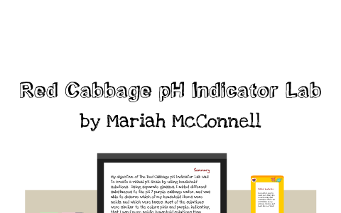 Red Cabbage pH Indicator Lab by Mariah McConnell on Prezi