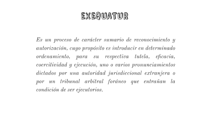 EXEQUATUR by white castle on Prezi