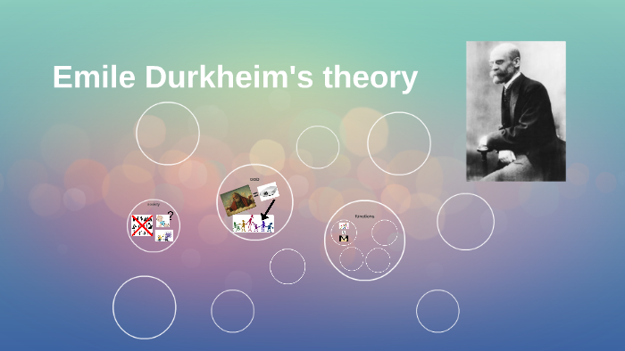 Emile Durkheim's theory by alex critchley on Prezi
