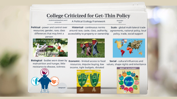 A Political Ecology Framework by Madelyn Oliveri on Prezi