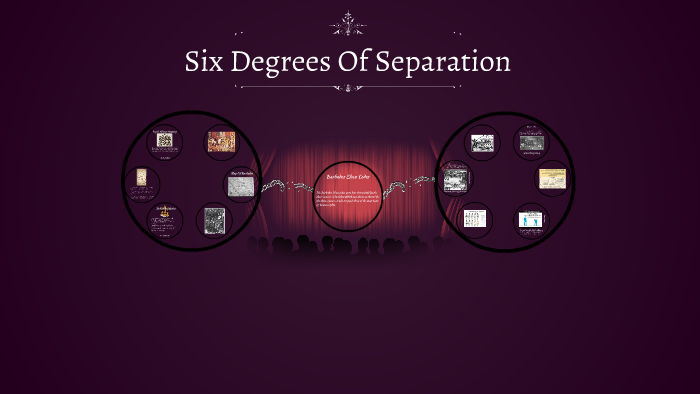 Six Degrees Of Seperation by Frantz Pierre on Prezi