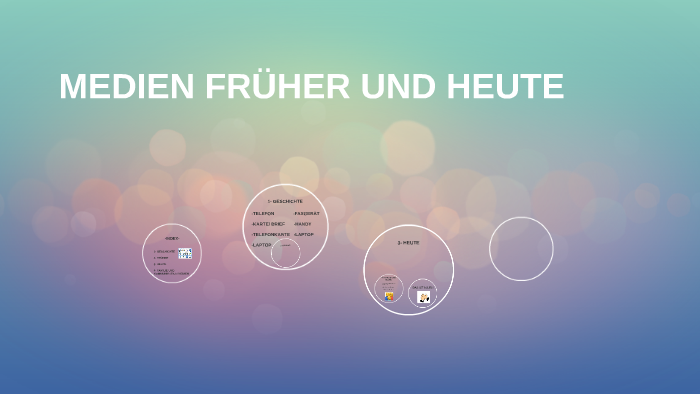 MEDIEN FRÜHER UND HEUTE by Eli Elisa on Prezi