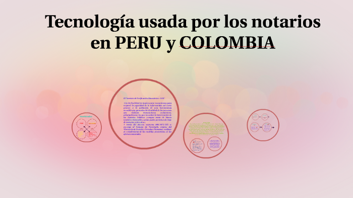 Tecnología usada por los notarios en PERU y COLOMBIA by faviola soto on ...