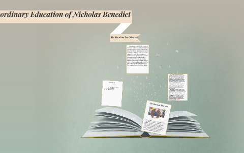 The Extraordinary Education of Nicholas Benedict by Lucy Silverman on Prezi