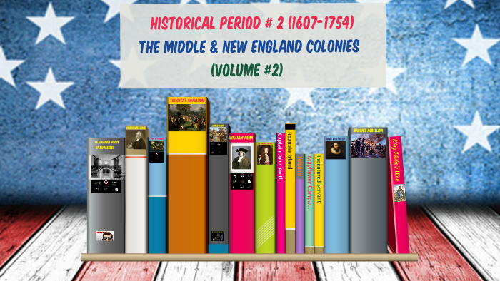Middle and new england colonies