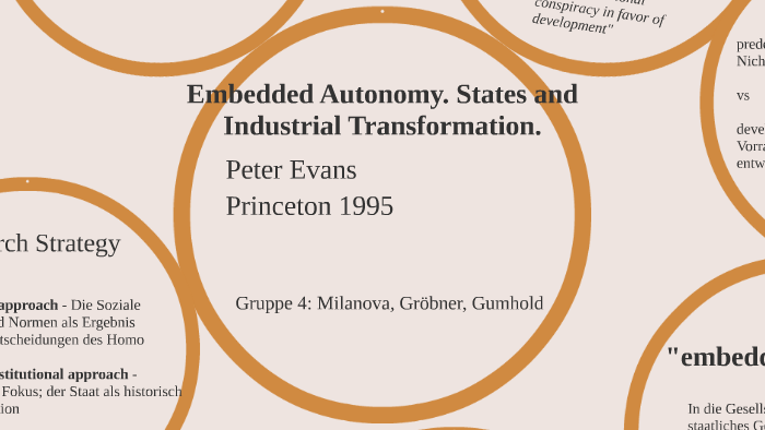 Embedded Autonomy. States and Industrial Transformation by Seraphim ...