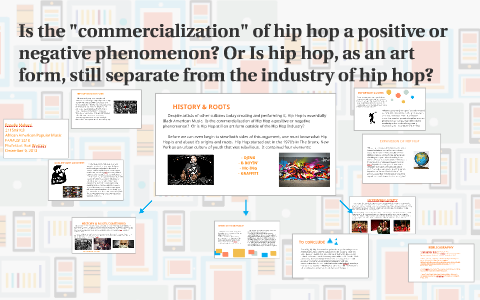 Is the "commercialization" of hip hop a positive or negative by Rosalia ...