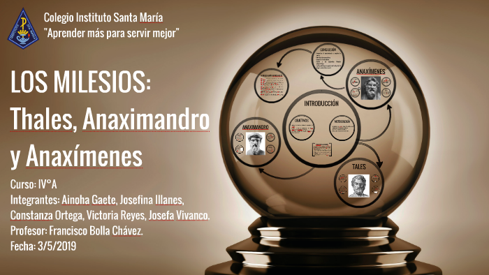 LOS MILESIOS: Thales, Anaximandro, Anaxímenes by Cony Ortega on Prezi