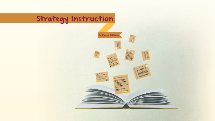 Strategy Instruction by Kamry Williams on Prezi