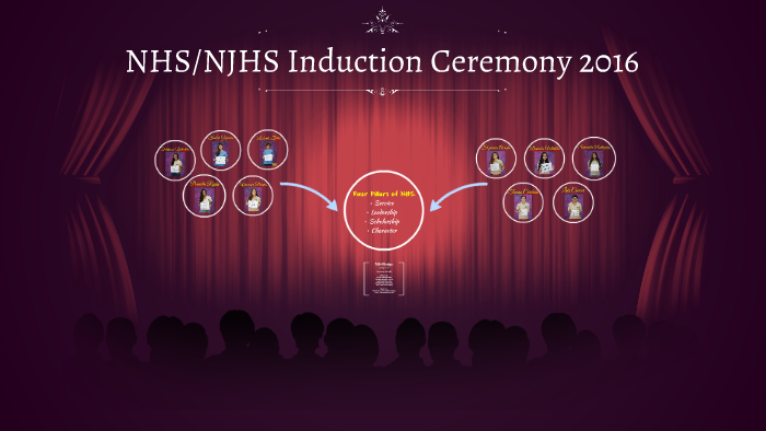 NHS/NJHS Induction Ceremony 2016 by Jesenia Duque on Prezi