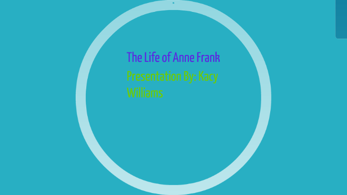 Anne Frank by Kacy Williams