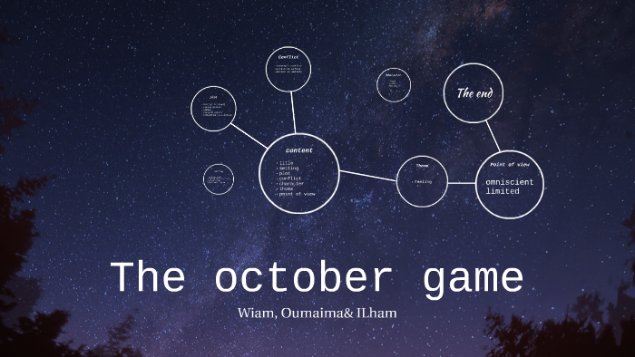 The october game by Wiam El Fakiri on Prezi