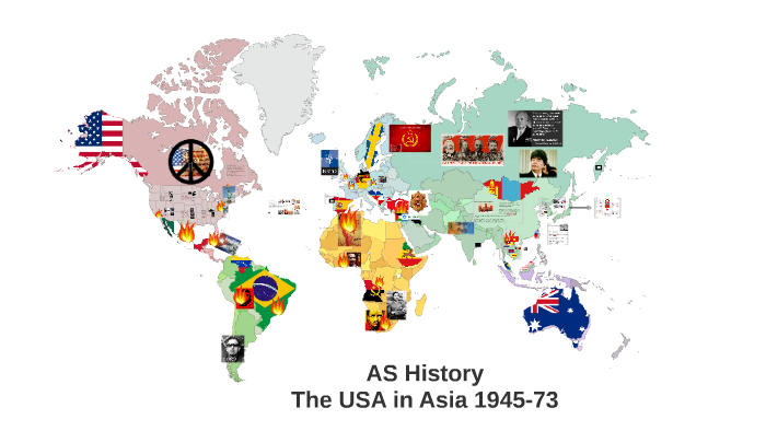 AS History The USA in Asia 1945-73 by Robert Behan