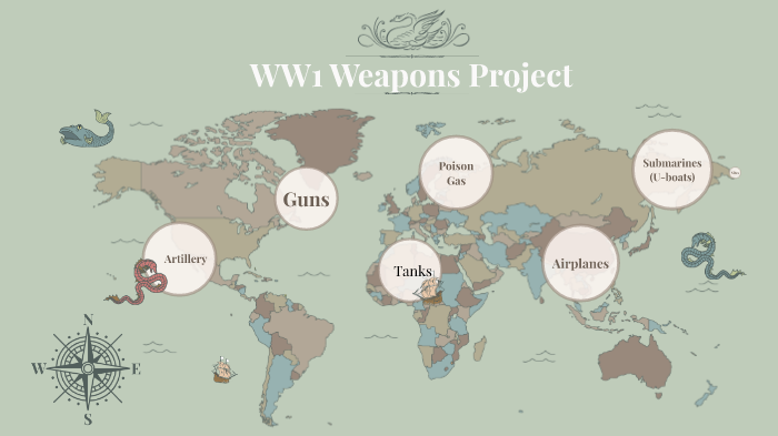 WW1 Weapons Project by Macie Waid on Prezi